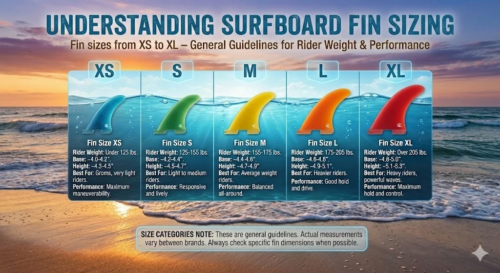 Surfboard Fin Sizing Guide & Chart | Expert Recommendations | Fin Finder